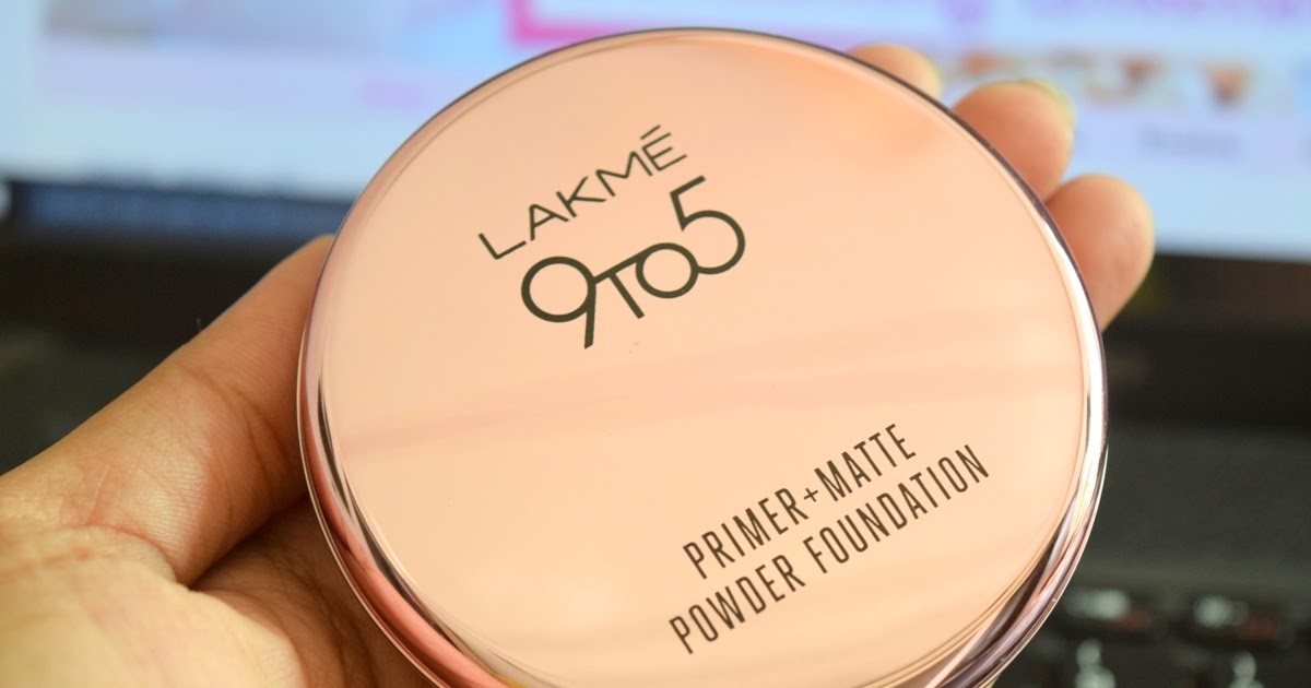 Blushing Shimmers Lakme 9 to 5 Primer Matte Powder Foundation Review